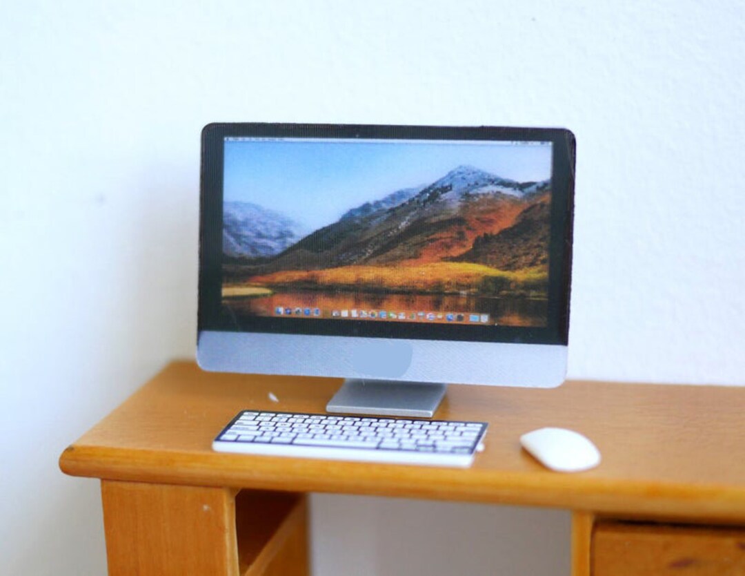 1:12 Miniature Dollhouse Computer Set of 3 - H030 - Etsy