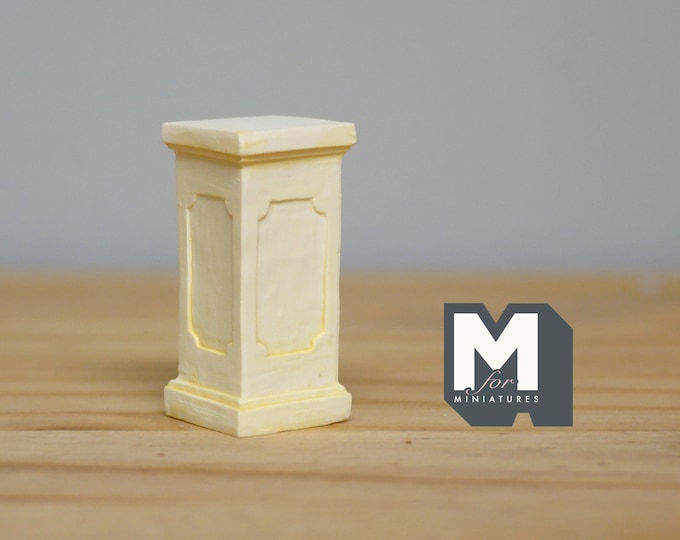 Lost Miniatures - Display Plinths & Pedestals - 1/12 Scale - Diorama ...