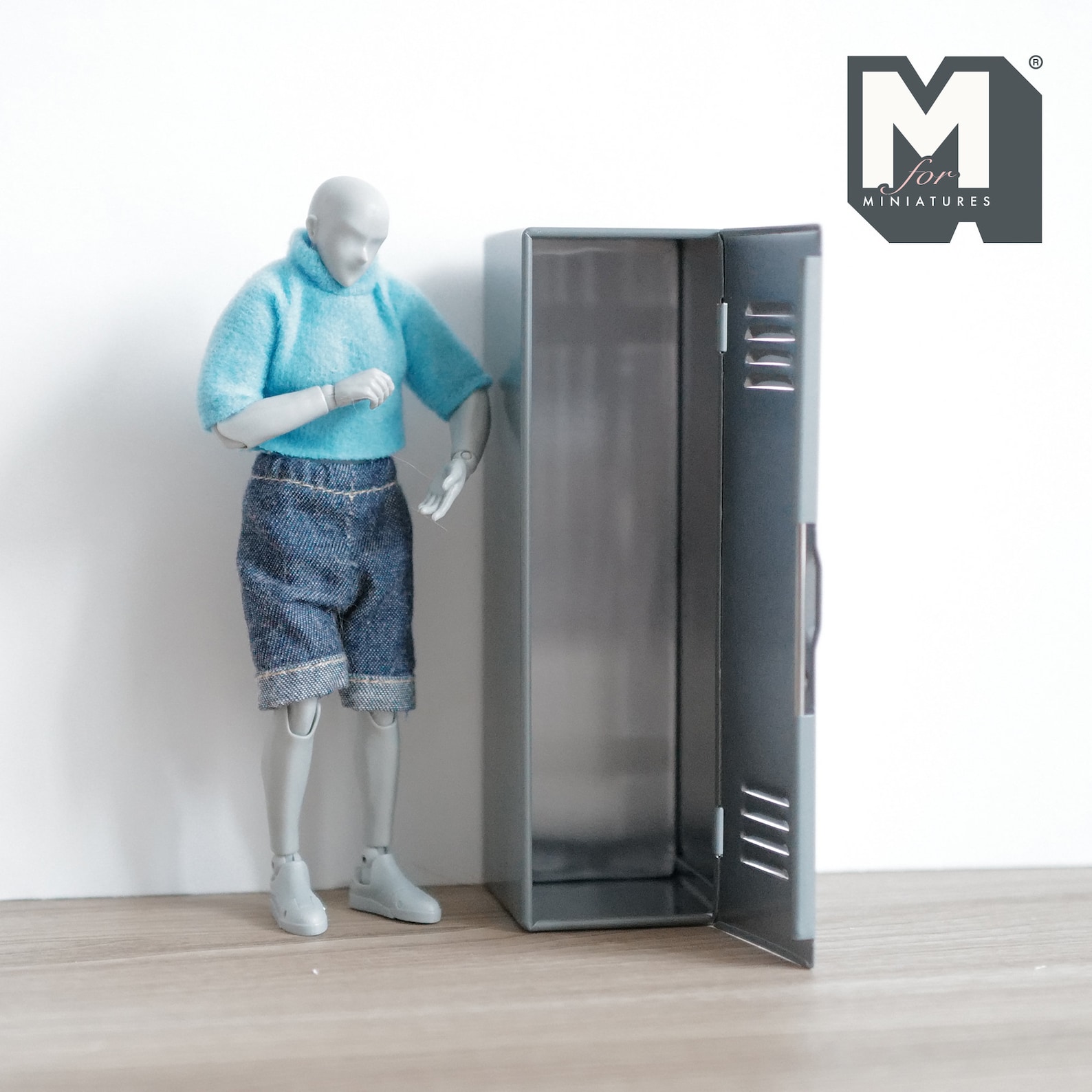 1:12 Scale Miniature Cube Locker , Work Place Locker , Storage Locker ...