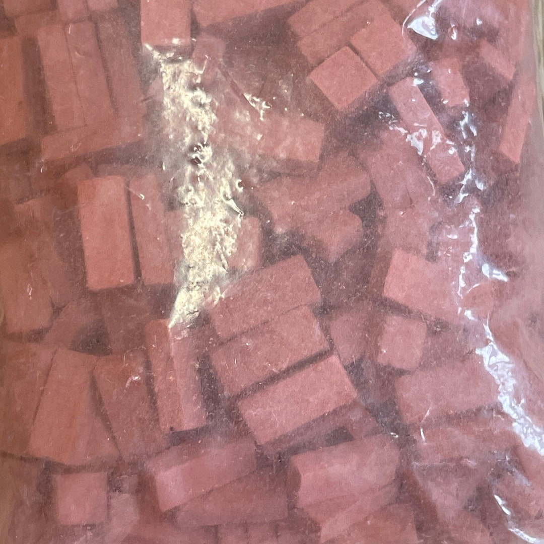 1:12 Dollhouse Common Red Bricks 325 Counts Miniature Bricks - I041 - Etsy