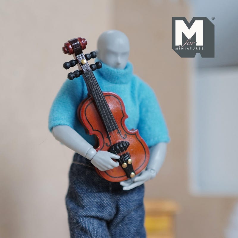 Miniature Violin - Etsy
