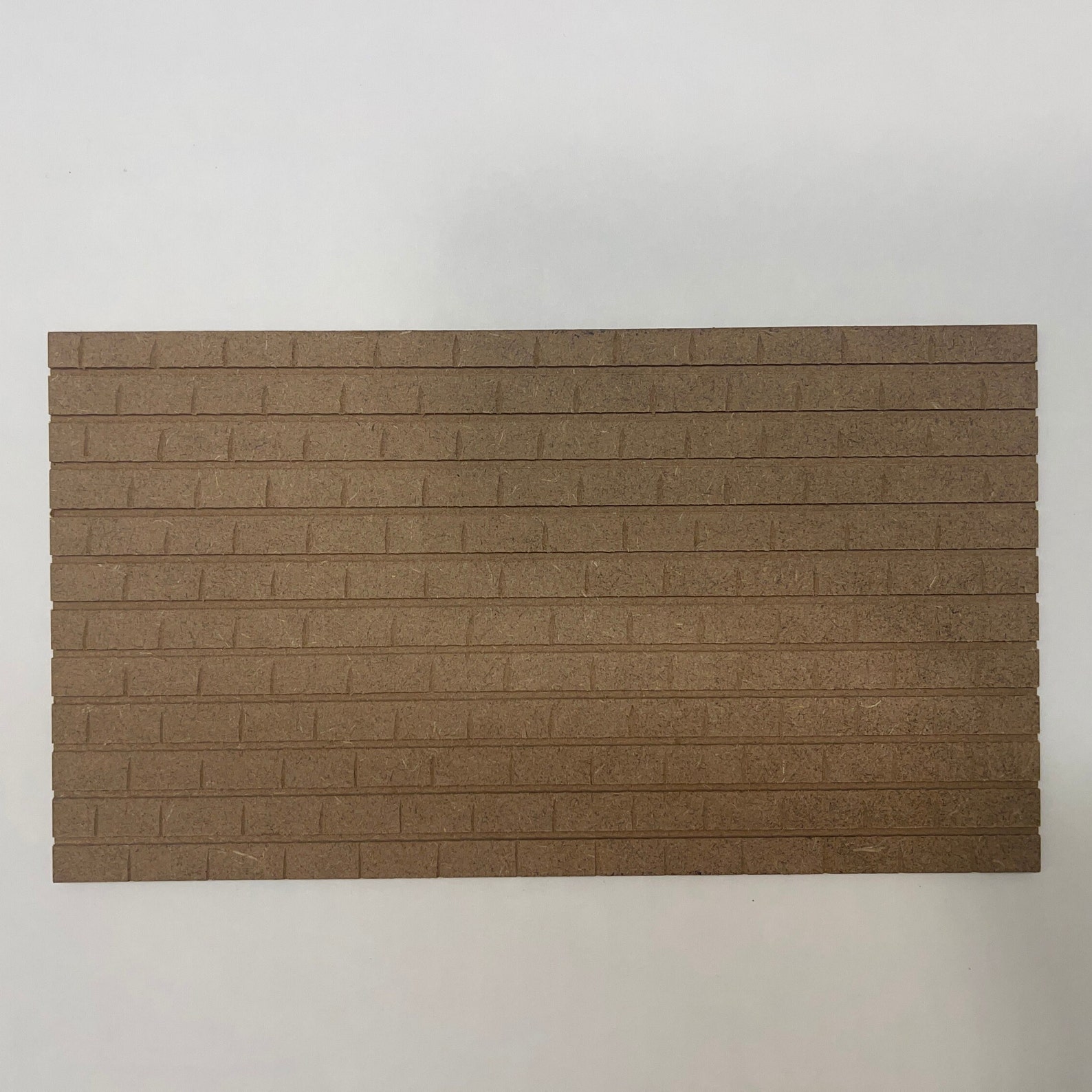 Dollhouse Roof Tile Sheet 1:12 Scale Miniature MDF Tile 8.5 Inch X 4.5 ...