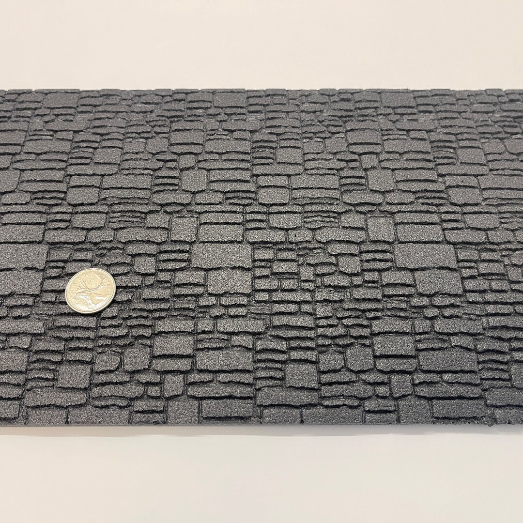 Dollhouse Stone Wall Foam Board 1:12 Scale Miniature Wall Panel Masonry ...