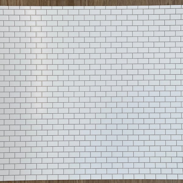Subway Tile Wallpaper - Etsy
