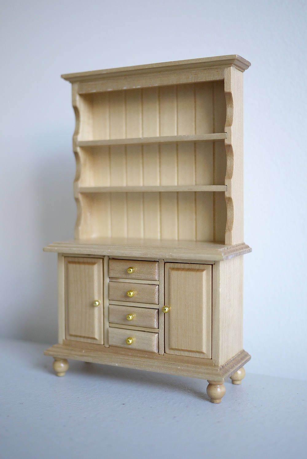 Dollhouse kitchen wood cabinet dolls house multipurpose | Etsy