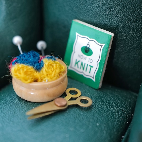 Miniature Knitting - Etsy