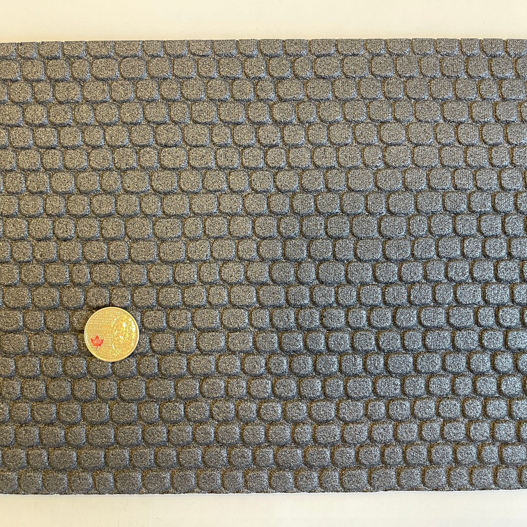 Dollhouse Cobblestone Paving Foam Board 1:12 Scale Miniature Wall Panel ...