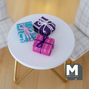 Dollhouse Miniature Presents , 1:12 Scale Miniature Presents , Assorted ...
