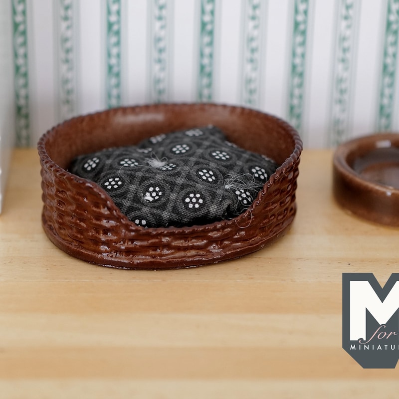 1:12 Dollhouse Cat Bed - Etsy