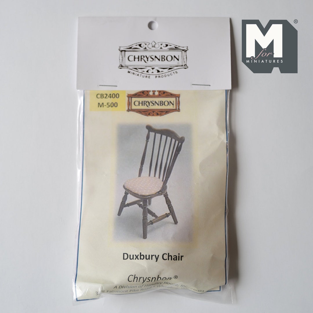 Miniature Duxbury Chair DIY Kit (self Assemble and Paint) From ...