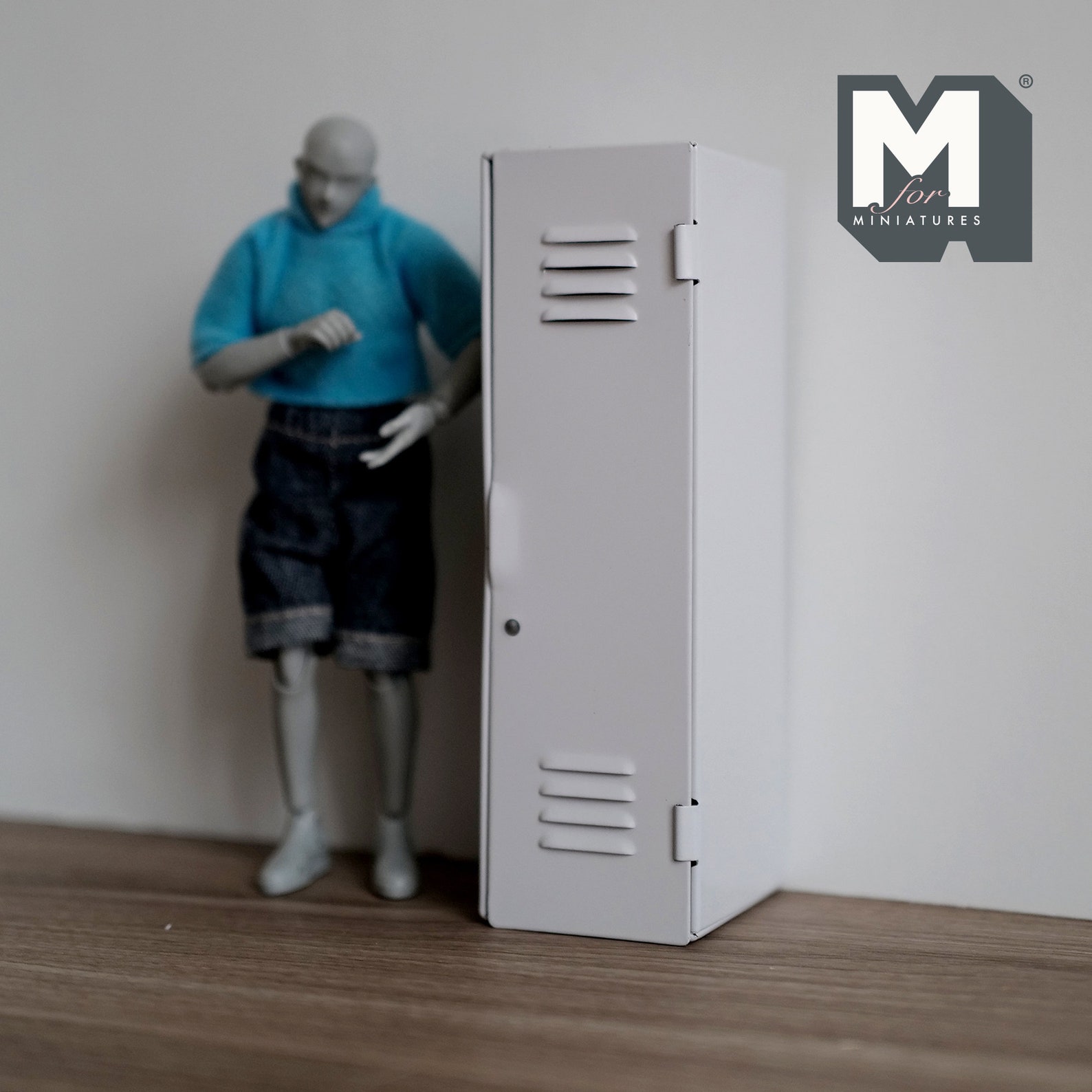 1:12 Scale Miniature Cube Locker , Work Place Locker , Storage Locker ...
