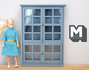 Dollhouse Miniature Kitchen Cabinet With Doors in 1/12 Scale - Etsy