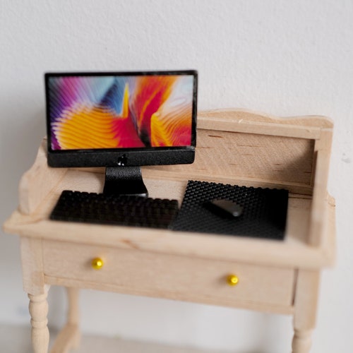 1:12 Miniature Dollhouse Computer Set of 3 B056 - Etsy