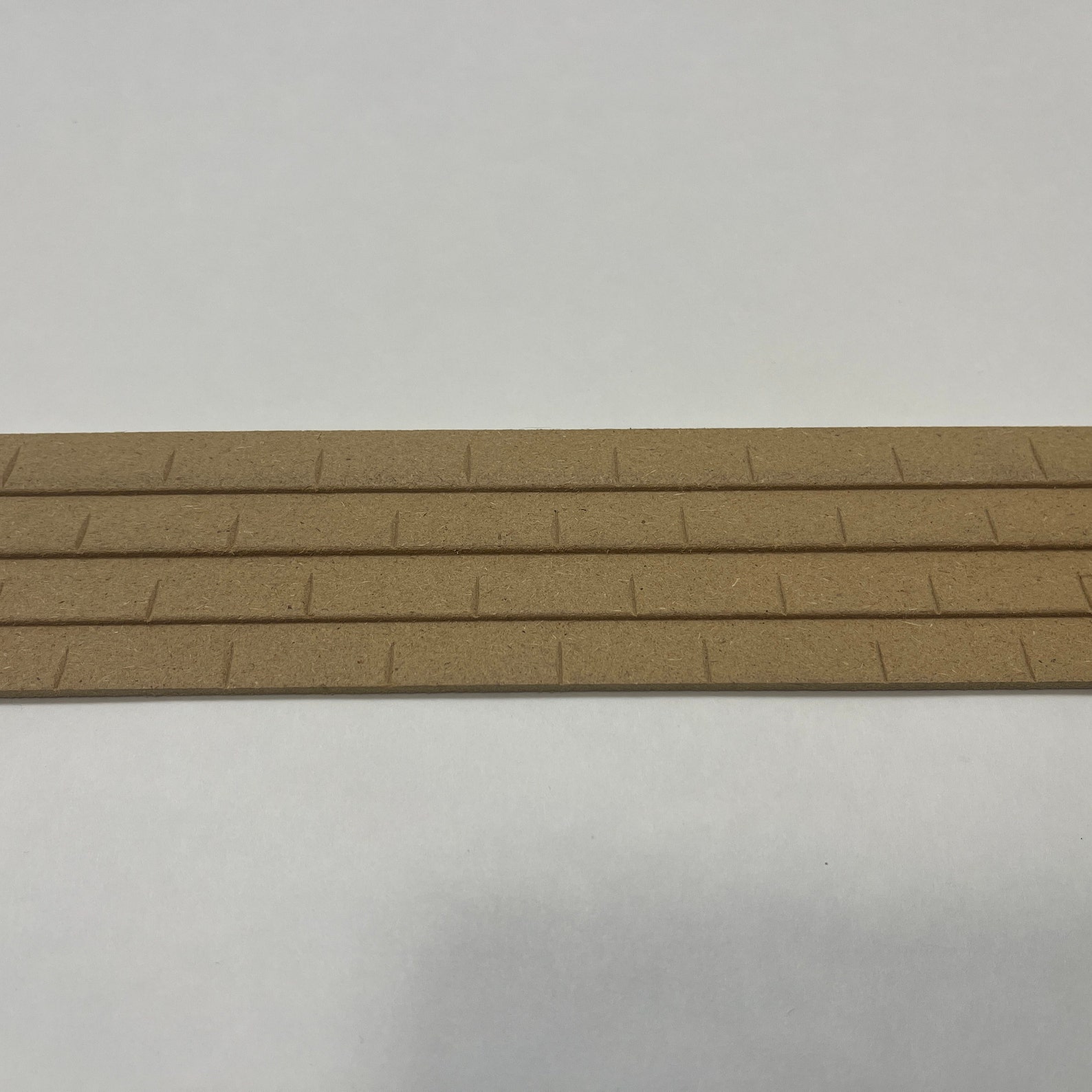 Dollhouse Roof Tile Sheet 1:12 Scale Miniature MDF Tile 14 Inch Long ...
