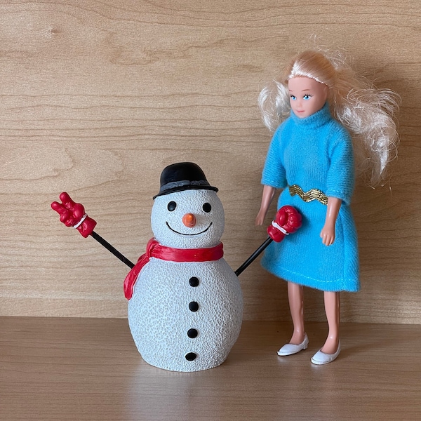 Miniature Snowman - Etsy
