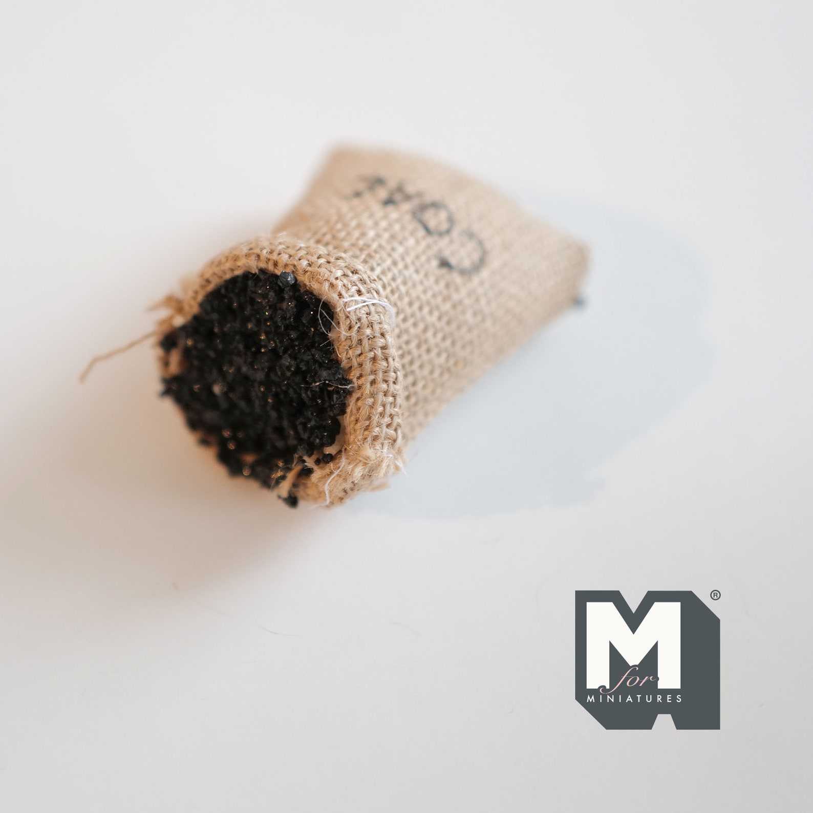 Miniature Large Open Sack of Coal 1:12 Scale (filled With Sand) - A037 ...