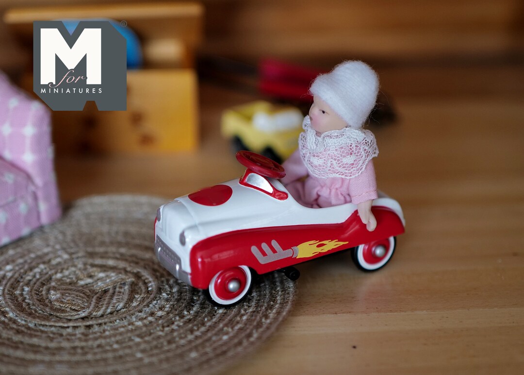 1:12 Dollhouse Miniature Ride on Baby Car - F001 - Etsy