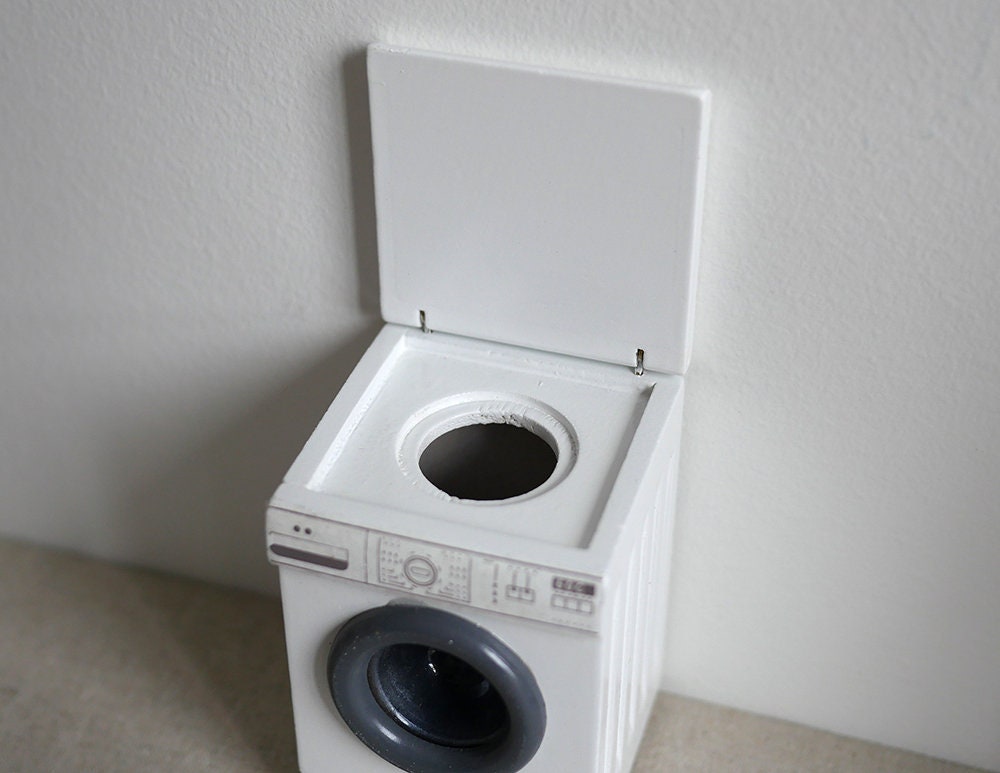 Dollhouse Miniature 1/12 Scale Washing Machine | Etsy