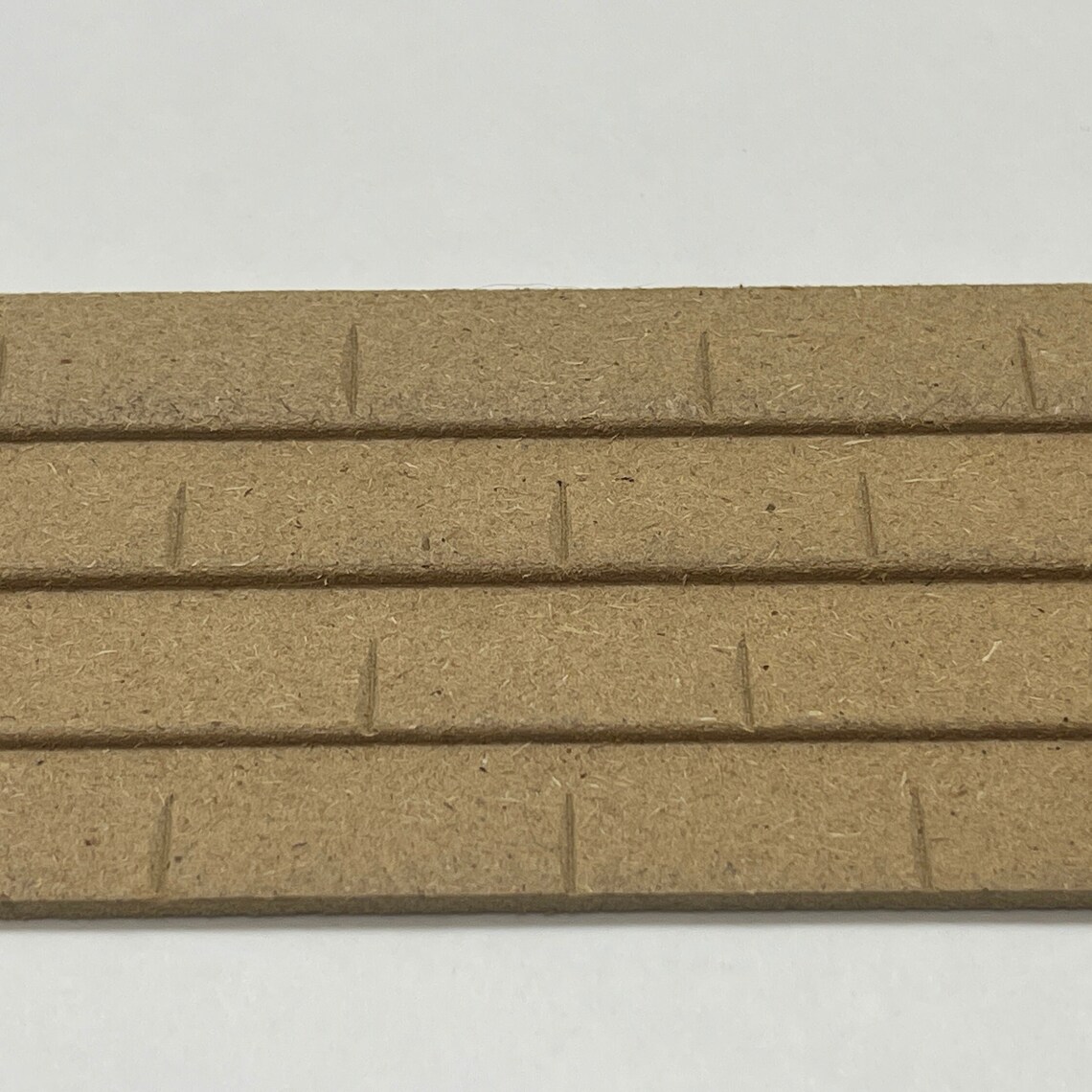 Dollhouse Roof Tile Sheet 1:12 Scale Miniature MDF Tile 14 Inch Long ...