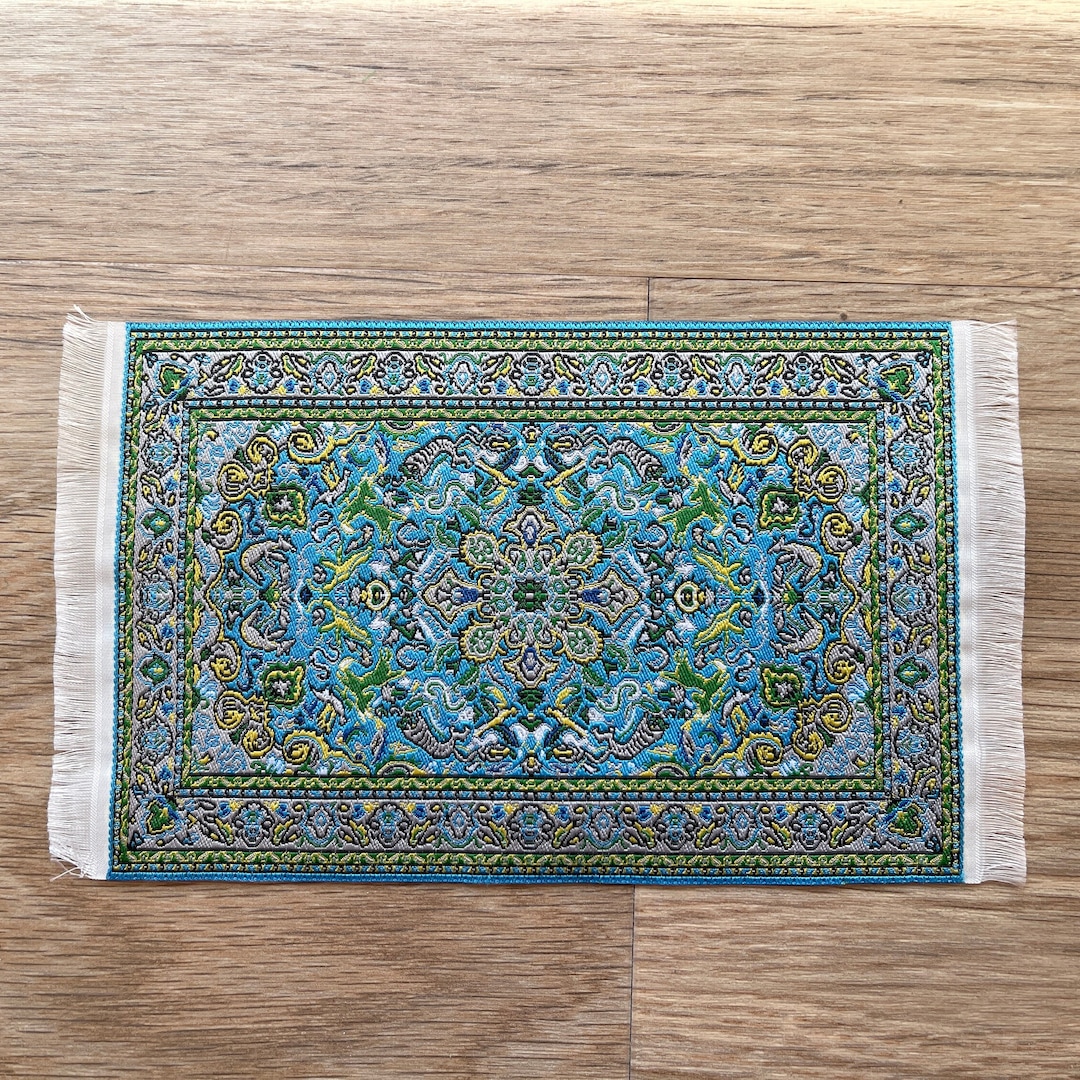 Dollhouse Area Rug , 1:12 Scale Miniature Carpet , Dollhouse Living ...