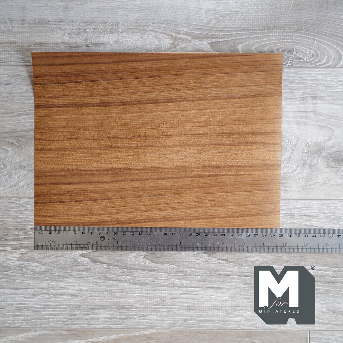 Teak Veneer Peel and Stick Sheet A4 Size 0.01 Inch Thickness - Z6 - Etsy