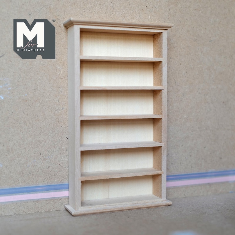 Miniature Bookcase - Etsy