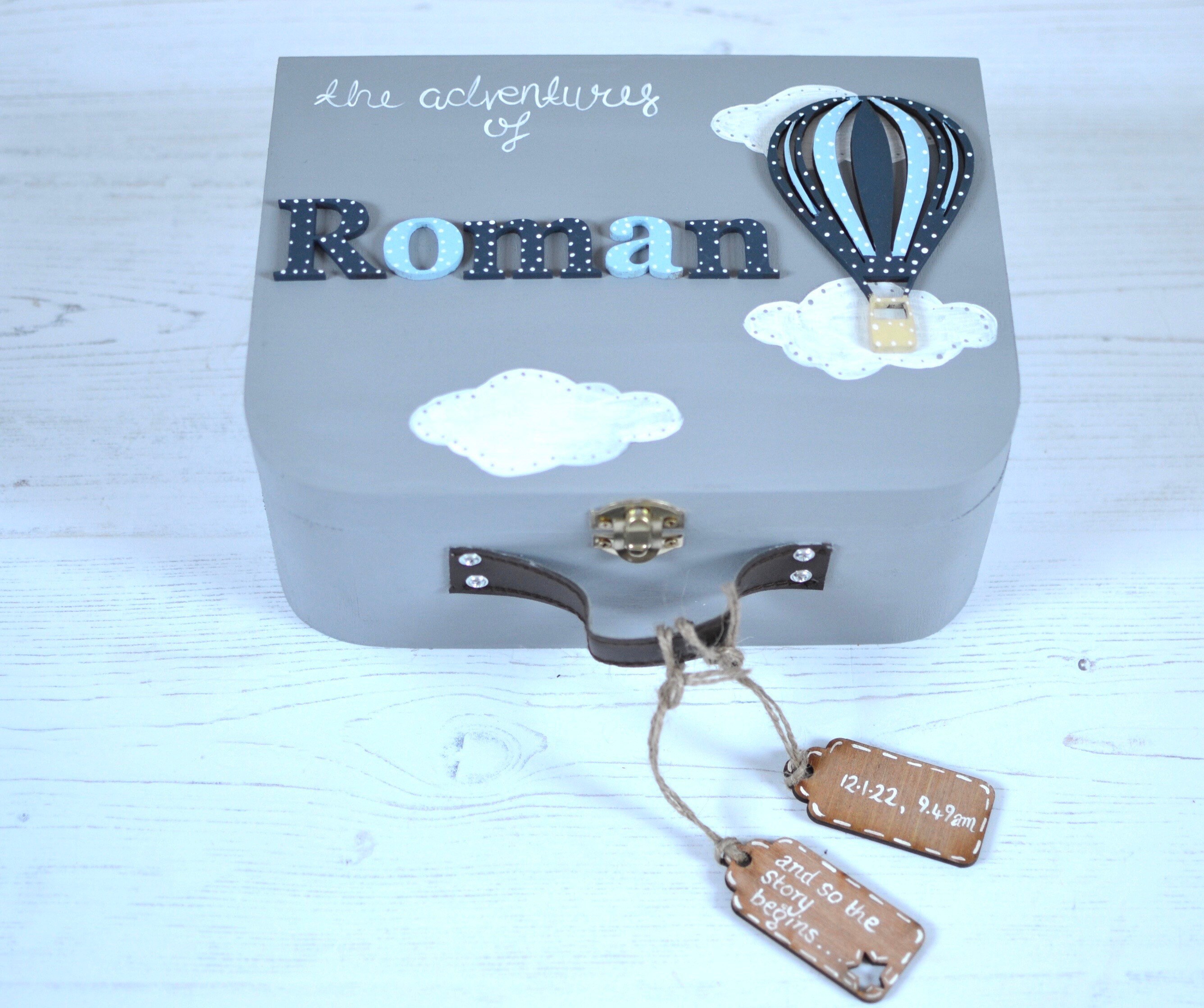 Personalised Keepsake Box Boy Memory Box Children's | Etsy UK