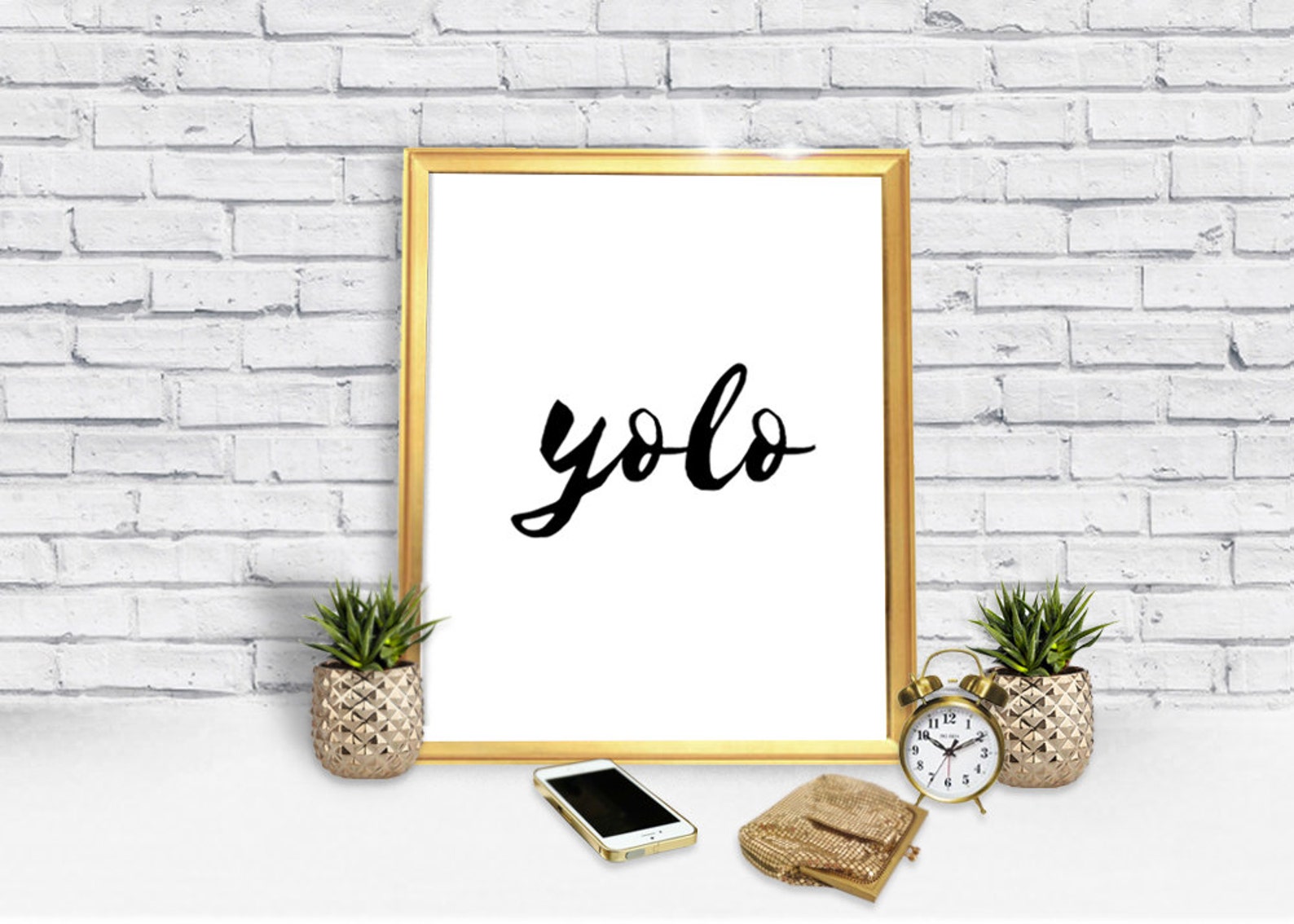 Yolo Poster - Yolo - You Only Live Once Print - Yolo Download - Yolo ...