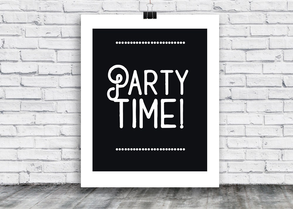 Party Time Quotes