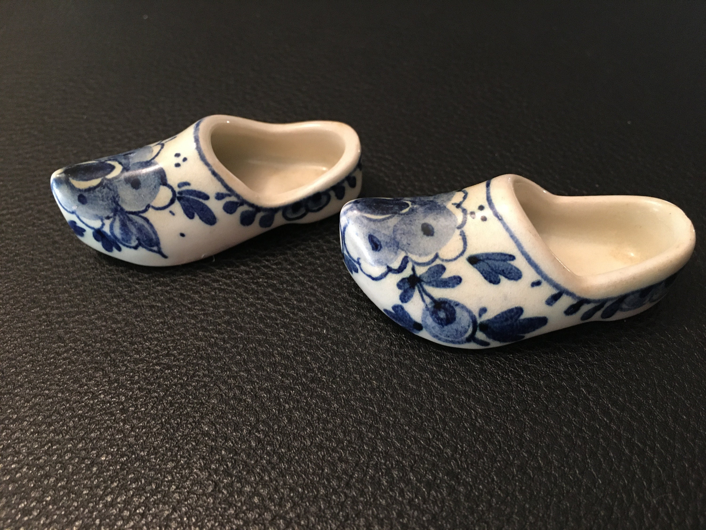 Tiny Hand-painted Delft Blue Clogs Made in Holland - Etsy