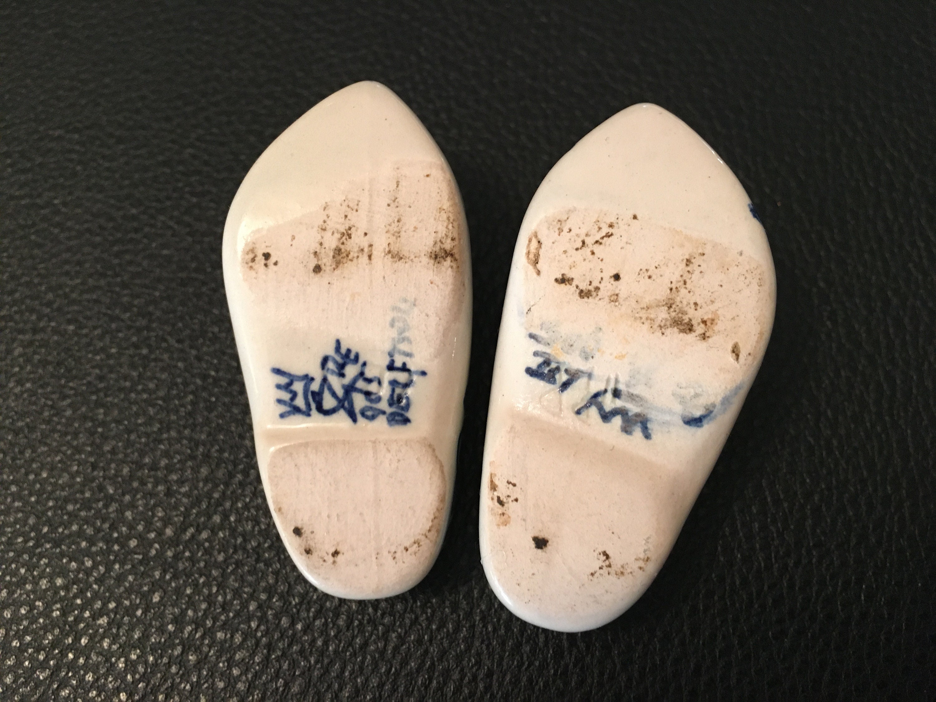 Tiny Hand-painted Delft Blue Clogs Made in Holland - Etsy