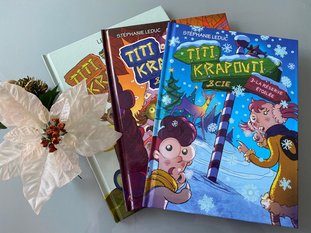 Children's Comics Titi Krapouti & Co. 1-2-3 - Etsy
