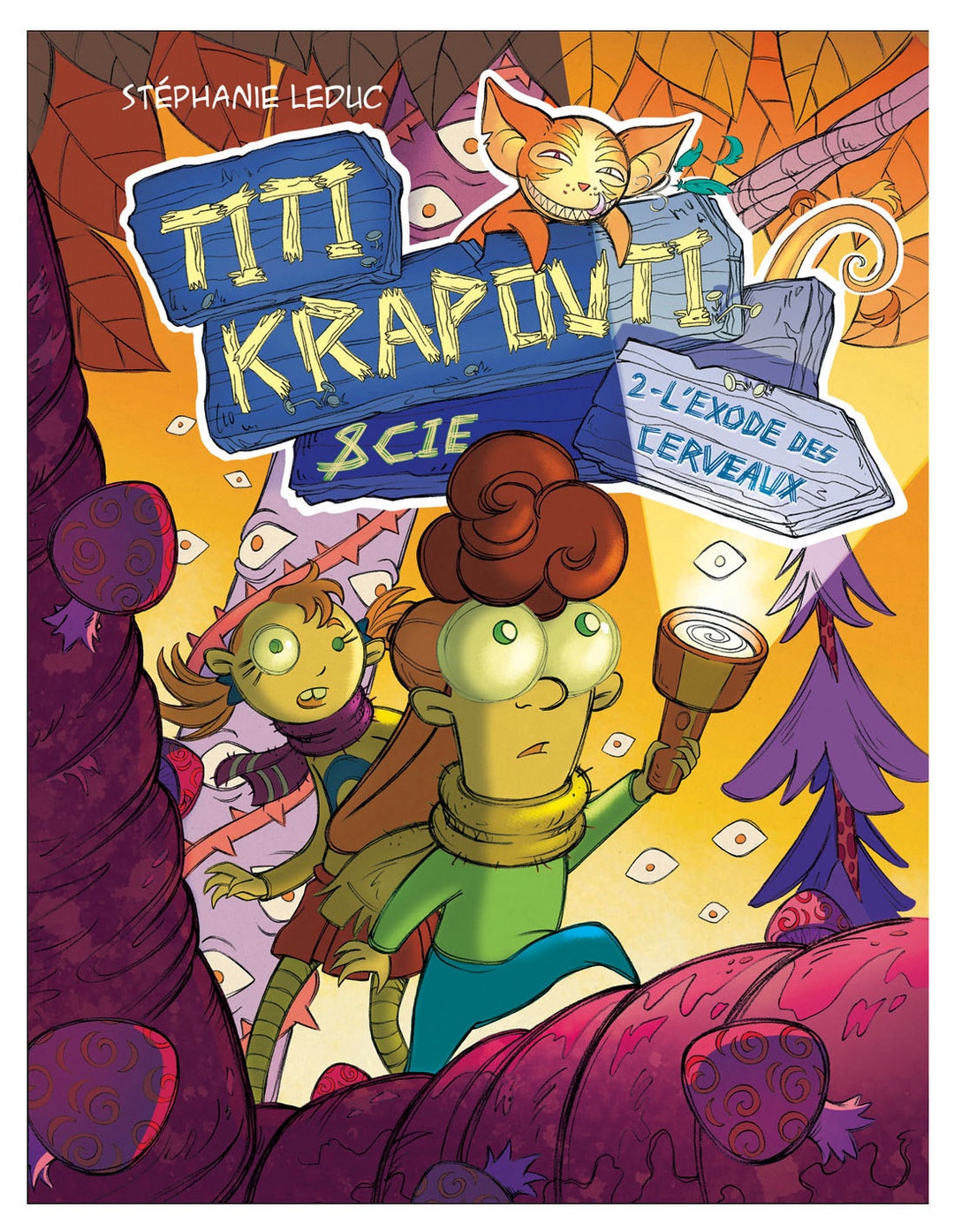 Children's Comics Titi Krapouti Et Cie 2 the Brain Drain - Etsy