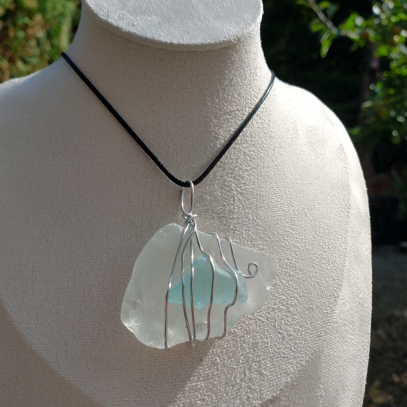 Wire Wrap Sea Glass - Etsy
