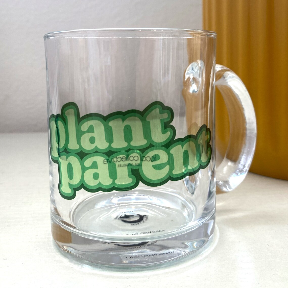 Plant Parent Clear Glass Mug Plant Person Coffee Mug Tea - Etsy