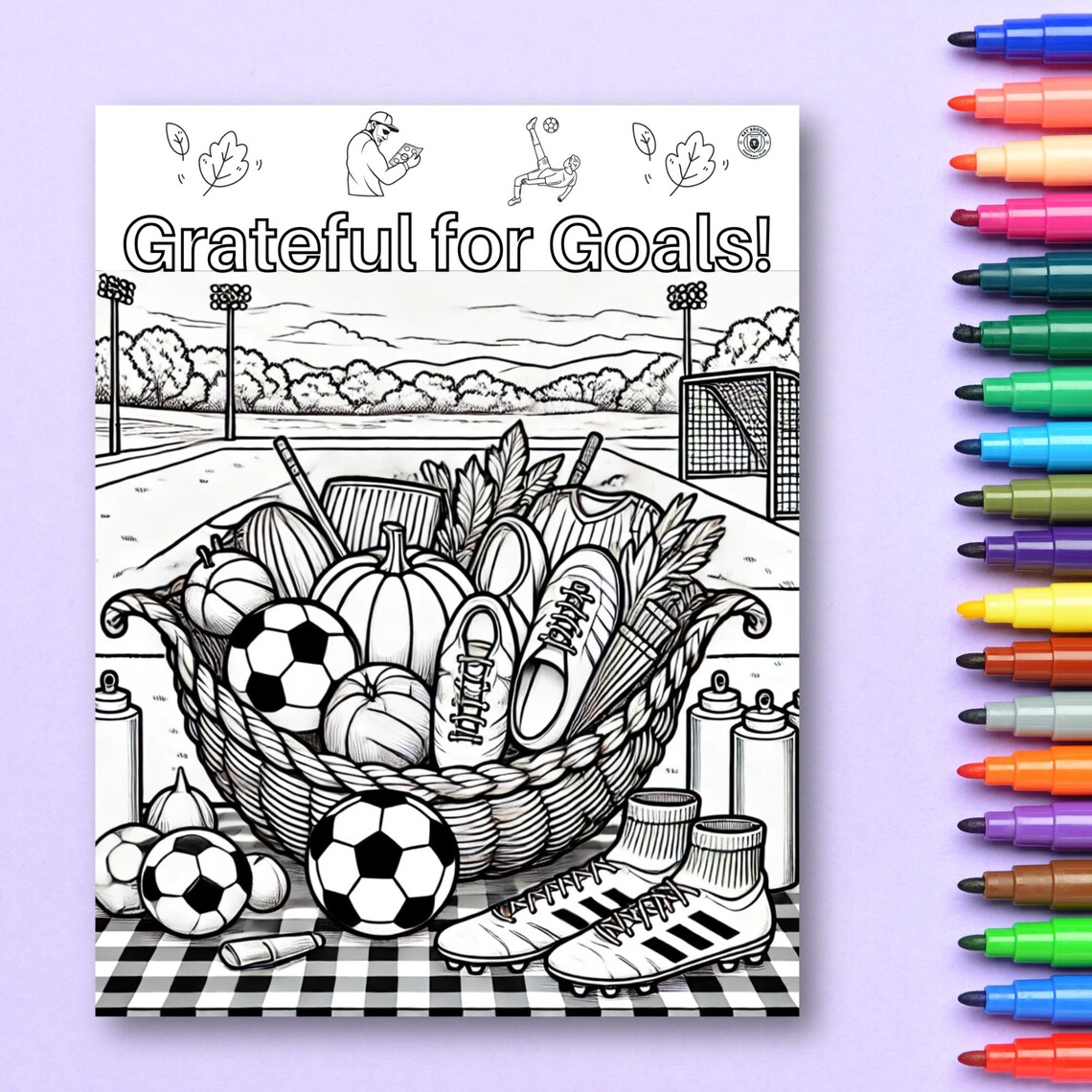 Soccer Thanksgiving Coloring Pages, Sports Coloring Pages, Fall ...