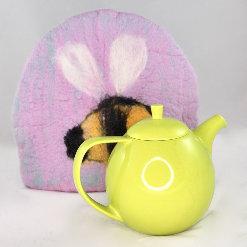 Bumble Bee Tea Cozy Felted Bee Teapot Cosy Wool Felted Bee | Etsy