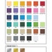 Wall Decal Color Samples Color Guide Swatches Try Before You Buy Decal ...