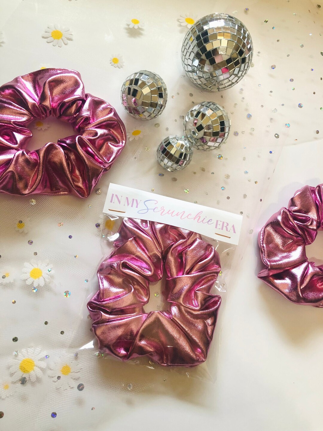 Taylor Swift Scrunchie Era Hair Tie for Bejeweled Swiftie Theme ...