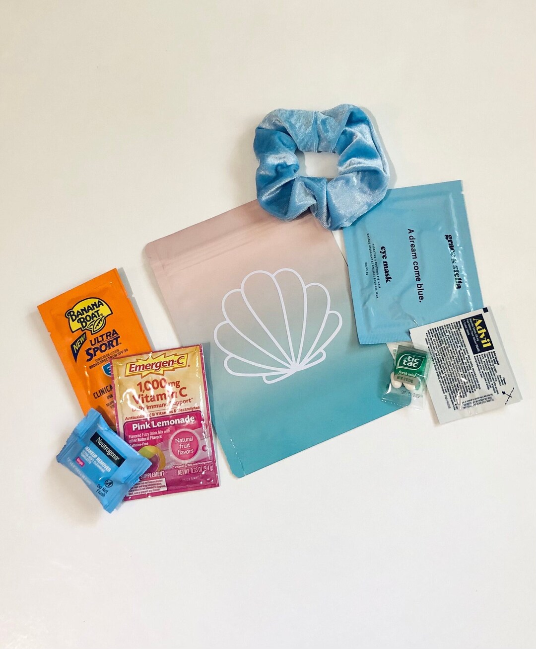 Beach Survival Kit Pastel Mermaid Party Goodie Bag Favors - Etsy