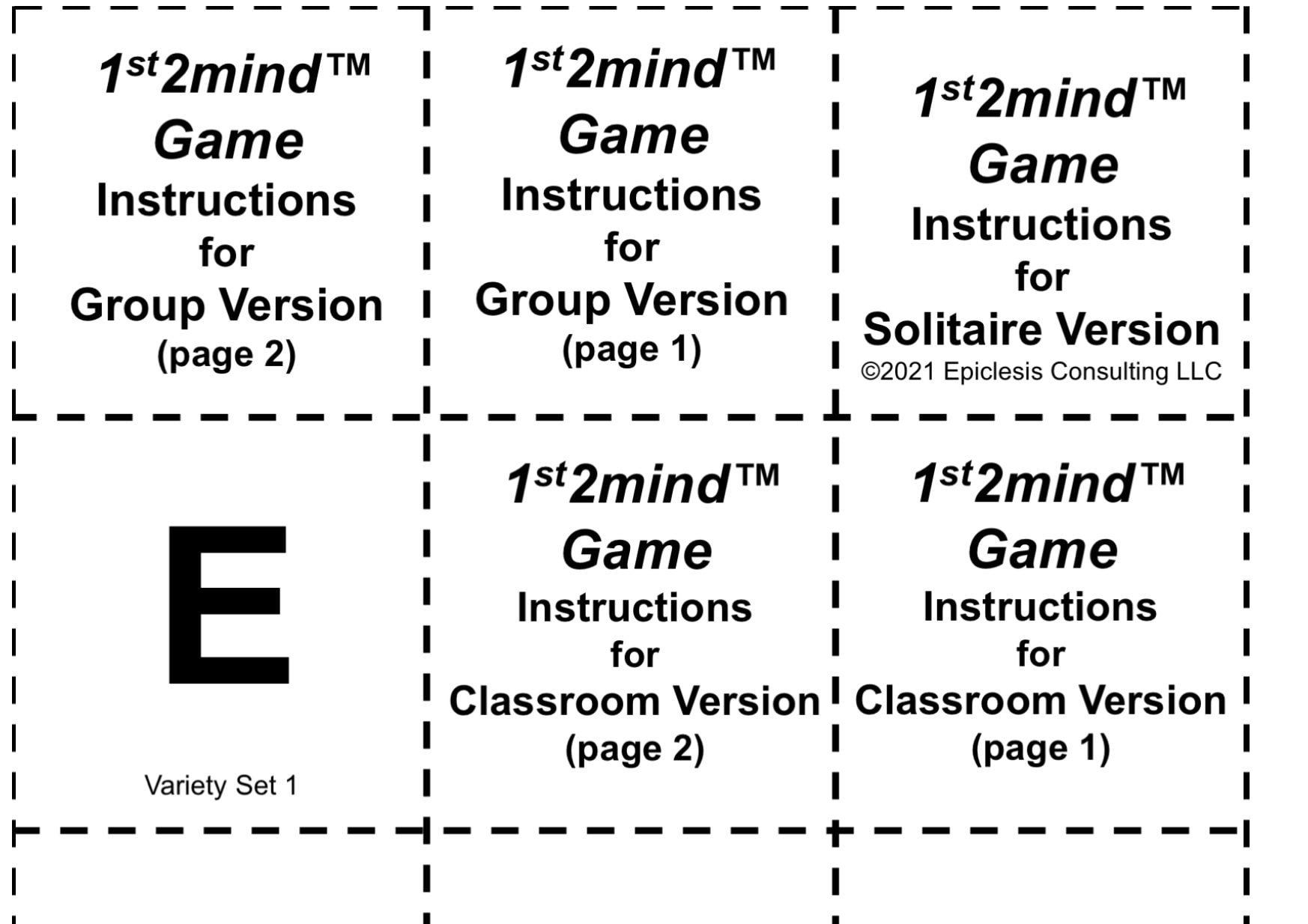 Printable Word Retrieval Card Game for Solitaire, Small Group, and ...