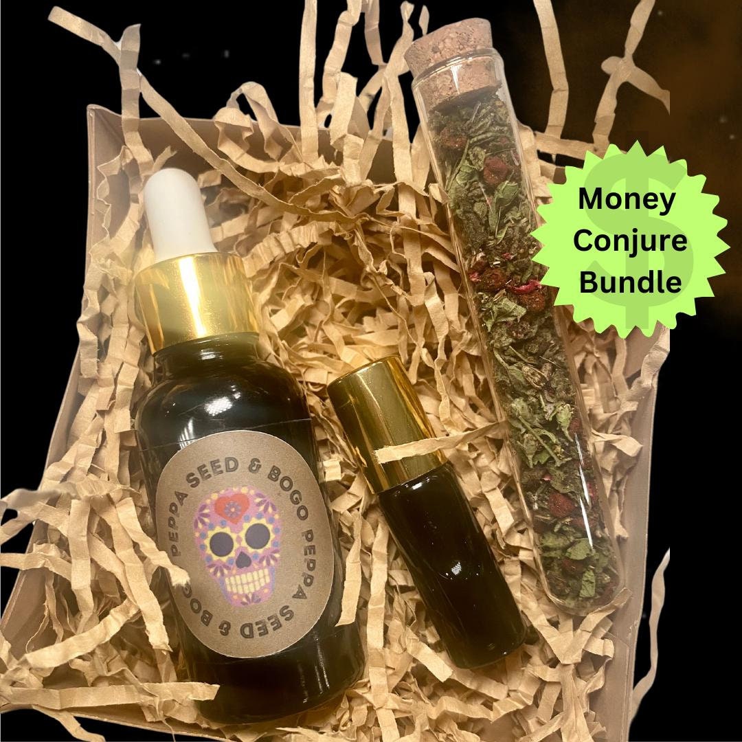 MONEY CONJURE BUNDLE, Money Kit, Ritual, Hoodoo, Spiritual Gifts, Money ...