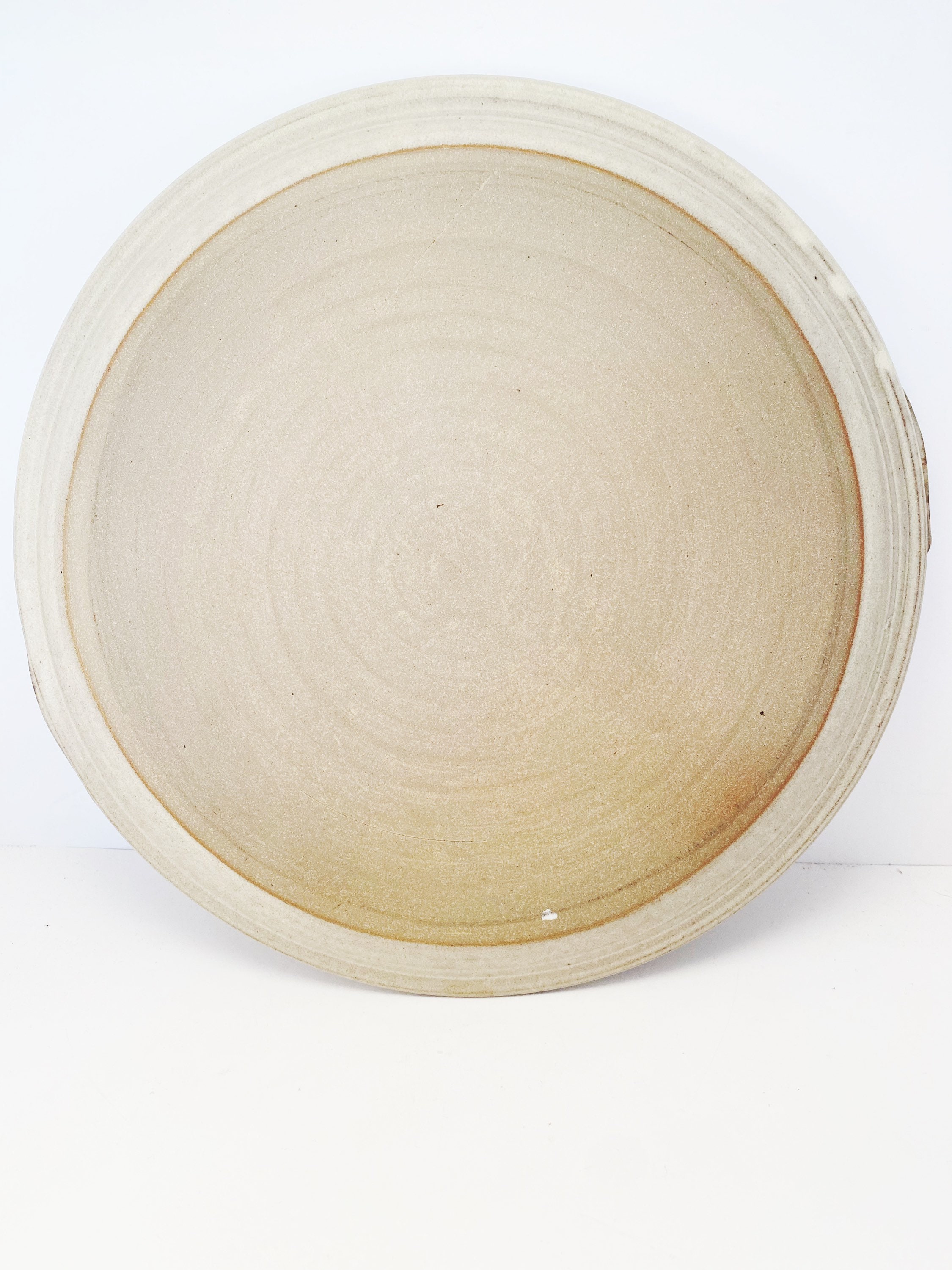 Vintage 1970s Handmade and Hand Painted Stoneware Pottery Tray - Etsy