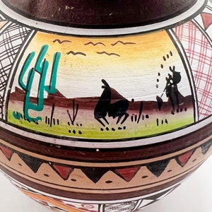 Vintage Handmade Peruvian Incan Pottery Vase - Etsy