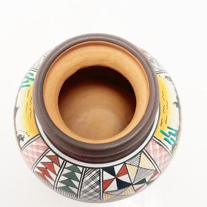 Vintage Handmade Peruvian Incan Pottery Vase - Etsy