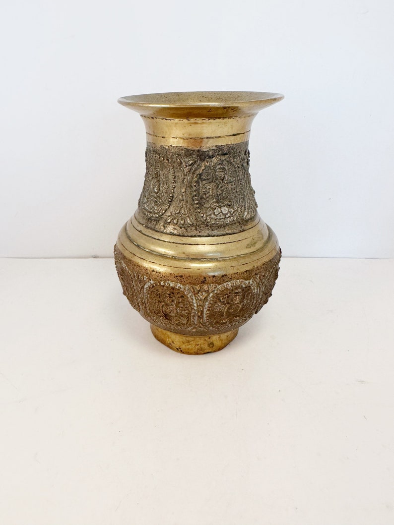 Antique Brass Nepalese Karuwa Water Pot Vessel Featuring - Etsy