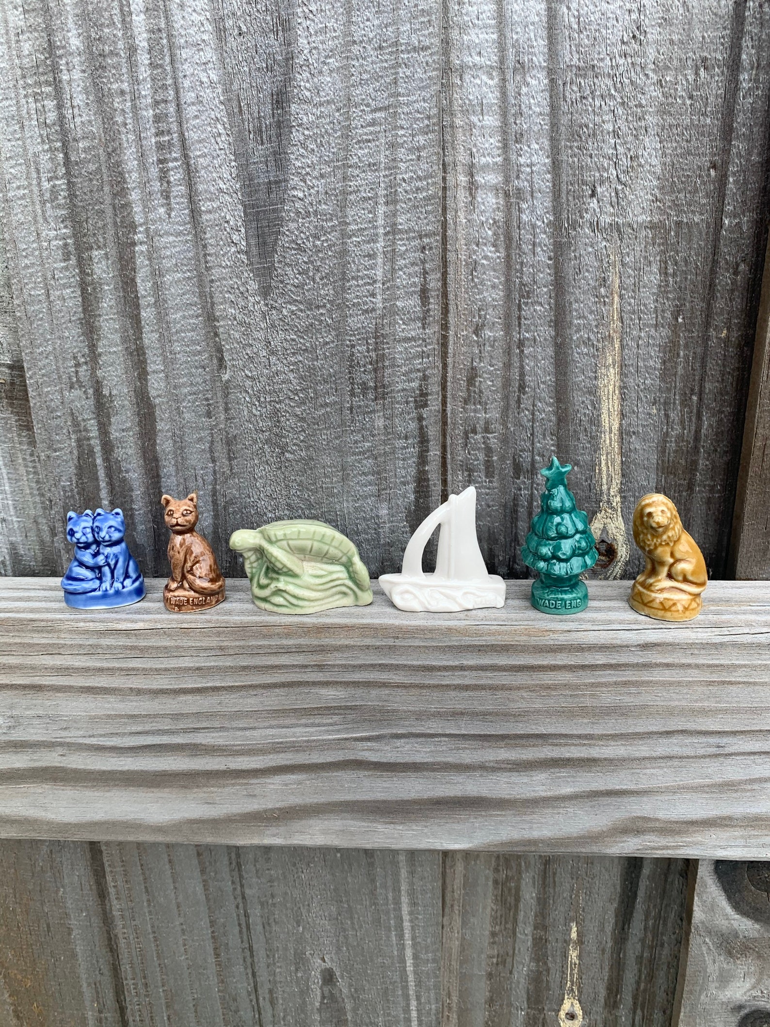 Vintage Wade Pottery Animals, Wade Whimsies From Red Rose Tea in the ...