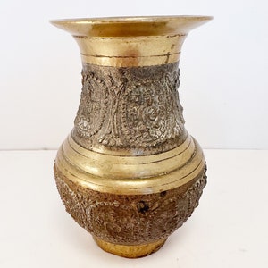 Antique Brass Nepalese Karuwa Water Pot Vessel Featuring Buddha - Etsy
