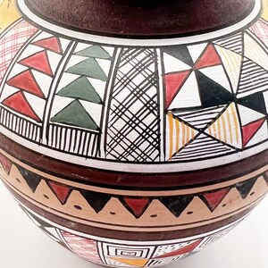 Vintage Handmade Peruvian Incan Pottery Vase - Etsy
