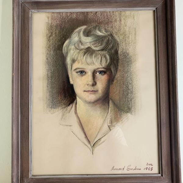 Pastel Portrait - Etsy